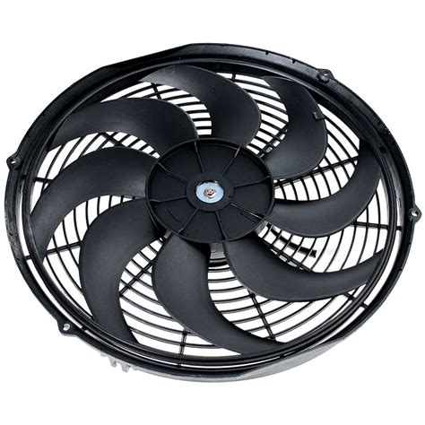 Electric Fan 16 2500cfm With Aluminum Fan Shroud Mustang 1965 1966 Ebay