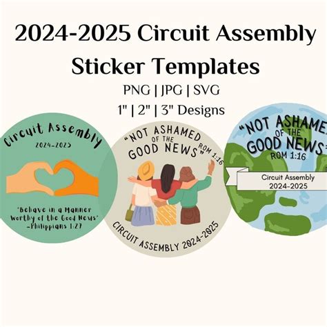2024 2025 Circuit Assembly Sticker Template Jw Assembly Ts Digital