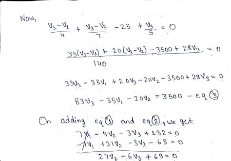 [solved] solve using nodal analysis and show solutions course hero