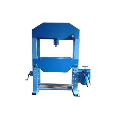 Mild Steel 90 120 Ton Manual Hydraulic Machine At ₹ 120000 In Ludhiana