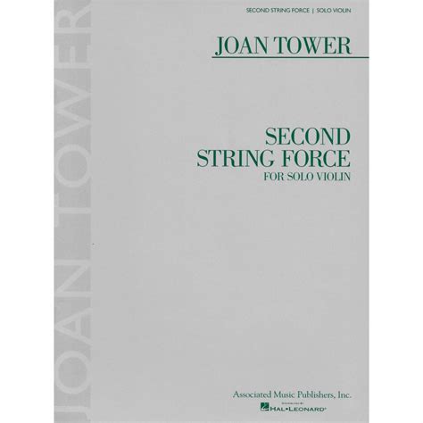 Tower Second String Force For Solo Violin Southwest Strings