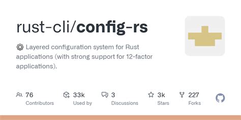 Config Rs Examples Hierarchical Env Main Rs At Main Rust Cli Config