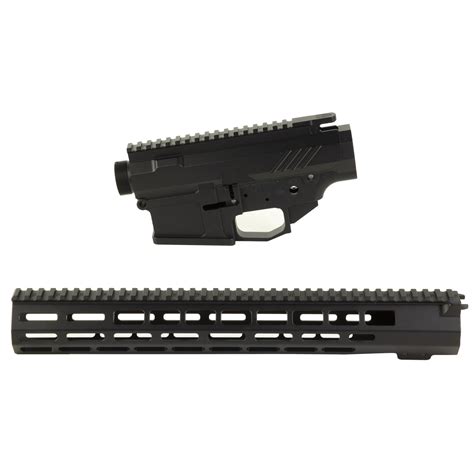 Grey Ghost Precision Ar 10 Receiver Set Lower Upper Set 308 Winchester Black