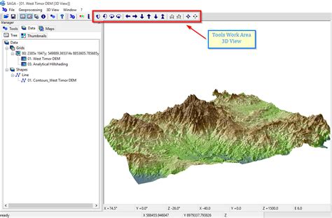 3d Visualisation Saga Gis Tutorials