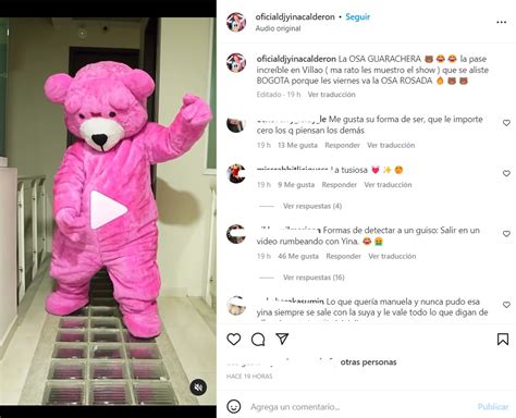 Yina Calderón Llegó Disfrazada De Osa Guarachera” A Un Show En