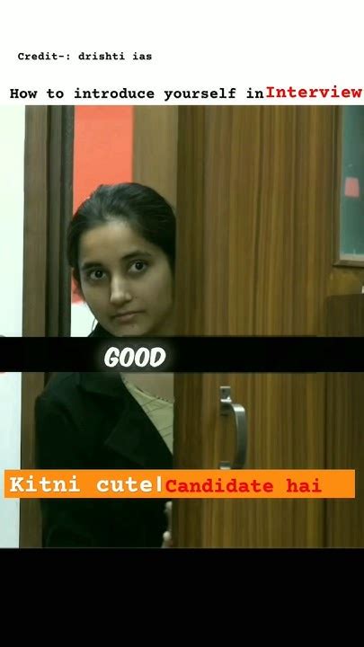 How To Introduce Yourself🥺 Upsc Mock Interview Upsc Aspirants Motivation Upsc Reels Shorts