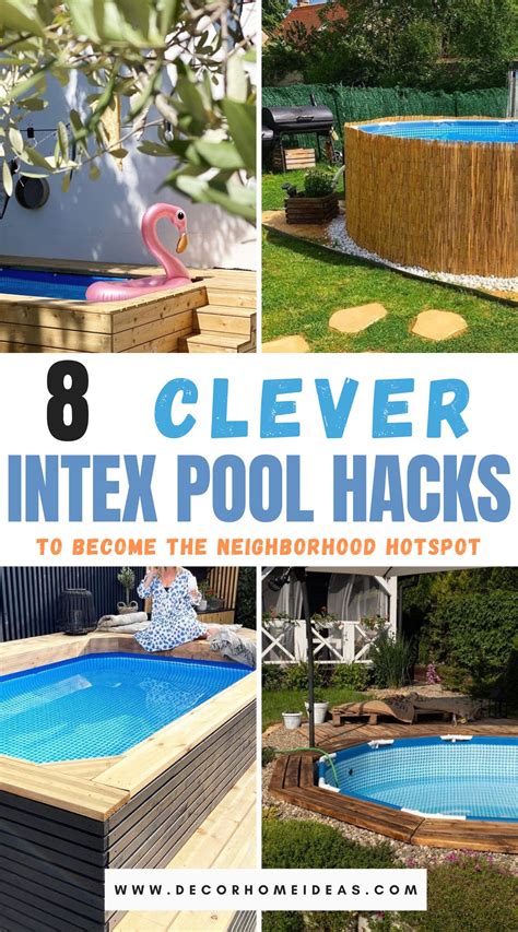 8 Ingenious Ideas To Make Your Intex Pool The Talk Of The Town
