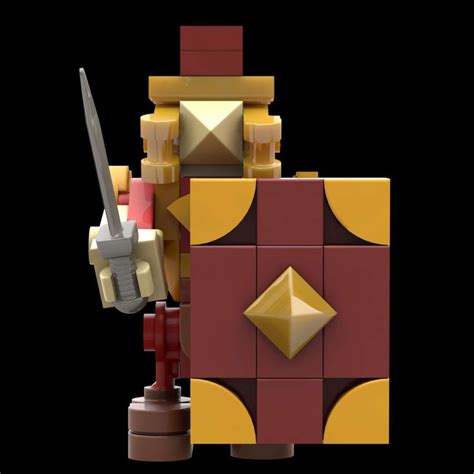 Lego Moc Roman Centurion By Dariusdrum Rebrickable Build With Lego