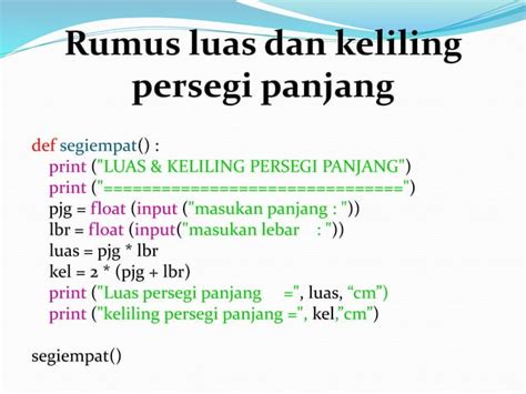 Rumus Dasar Python Buatan Nova Pptx