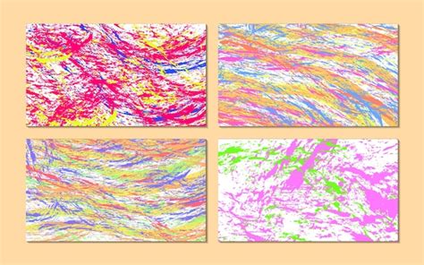 Premium Vector Collection Of Horizontal Light Background Elements