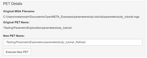 Refining The Pet Openmeta Documentation