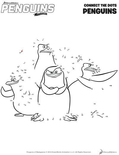 Penguins Of Madagascar Connect The Dots Mama Likes This