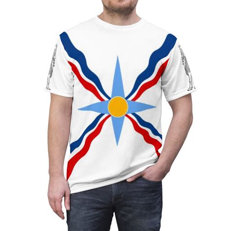 Assyrian Flag Assyrian Pride Lamassu Unisex Tee Mens Womens Etsy