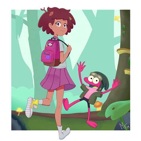 Amphibia Anne And Sprig By Morfinared On Deviantart