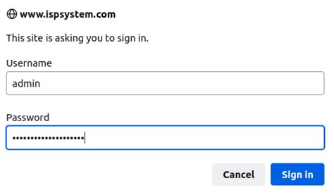 Ispmanager Lite Pro Host Documentation Restricting Access To The Website