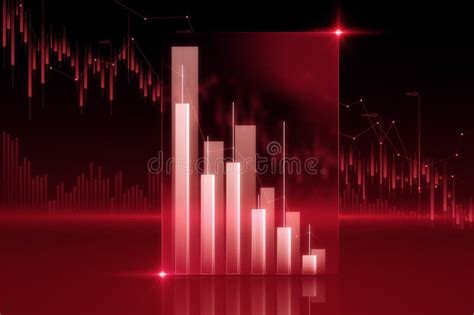 Global Economy Crisis And Stock Market Crash Concept With Falling Down