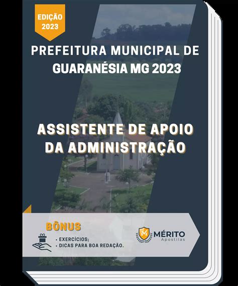 Apostila Assistente De Apoio Da Administração Prefeitura De Guaranésia
