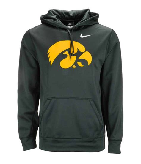 Nike Mens Iowa Hawkeyes Hoodie Sweatshirt Ebay