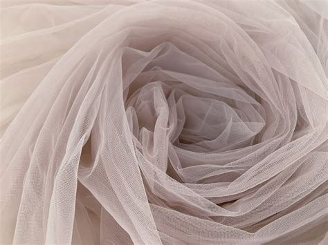 Old Rose Tulle Fabric For Dress Couture Mesh Fabric For Etsy