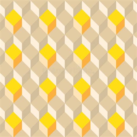 Cubes Pattern Stock Illustration Illustration Of Geometry 20735390