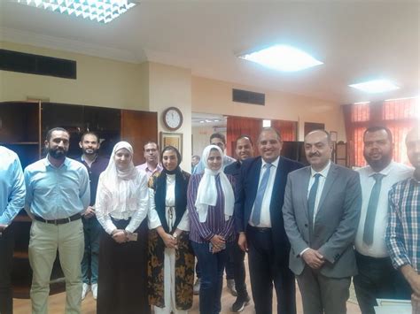 Today With Dr Samir Raslan The First Undersecretary Of The Ministry