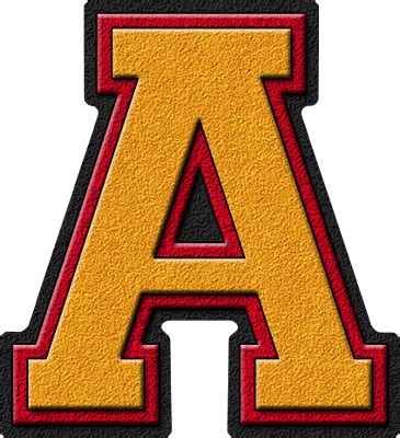 Pin By Sidney Ann S Alphabet On VARSITY LETTERS Arizona Logo
