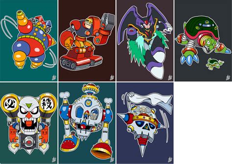 Mega Man 7 Final Bosses