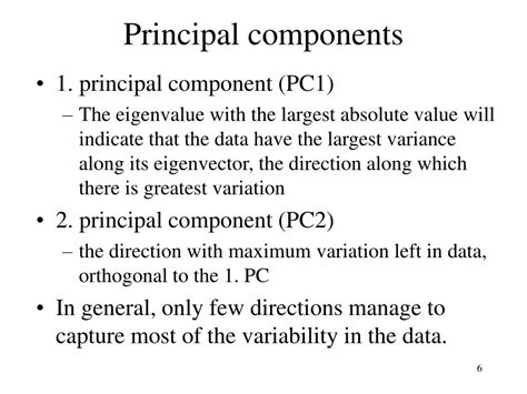 Ppt Principal Components Analysis Pca Powerpoint Presentation