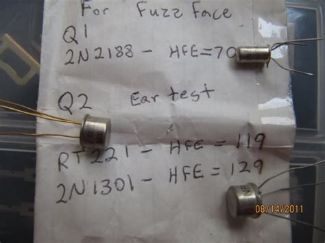 Effects 69 Fuzz Face DIY Fever Building My Own Guitars Amps And Pedals