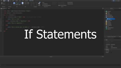Roblox Scripting Beginner's Guide Ep. 8 - If Statements - YouTube