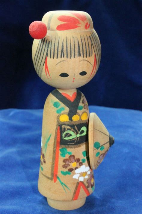 The Izu Dancer Vintage Kokeshi Based On Local Folklore Of Izu Japan Kokeshi Dolls Kokeshi