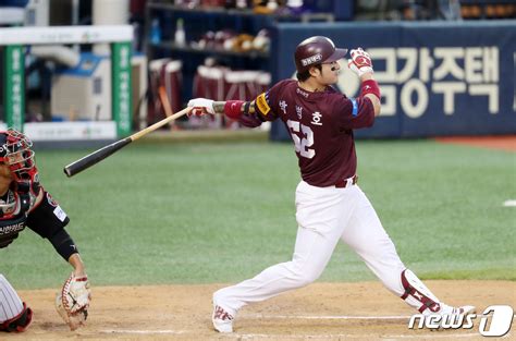 박병호 3안타 3타점 키움 홈 팬 앞에서 4연패 수렁 탈출 네이트 스포츠