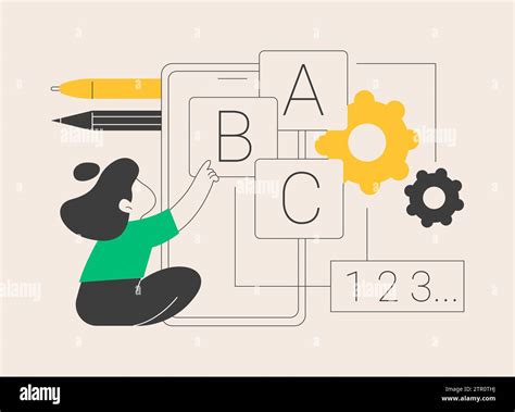 Early Learning App Abstract Concept Vector Illustration Stock Vector Image And Art Alamy