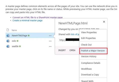 steps to create custom master page in sharepoint 2013 using design manager