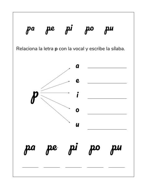 CUADERNO Fichas de Sílabas 3 Sílabas por palabra Imagenes Educativas