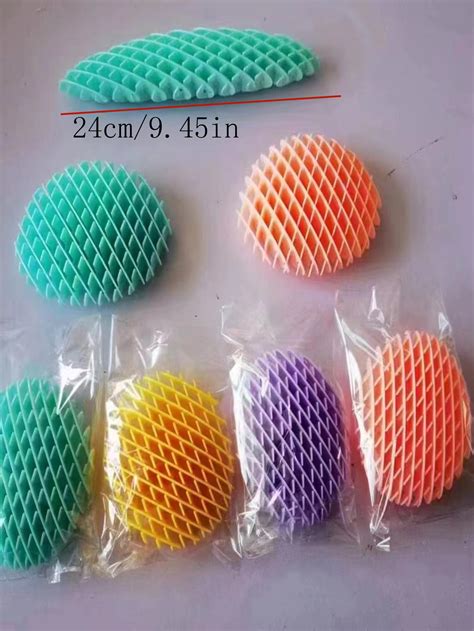 Printed Radish Anti Stress Squishy Mesh Ball For Decompression Therapy