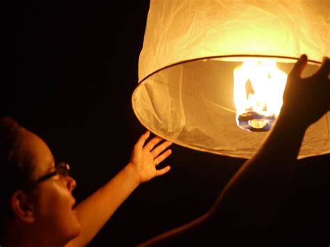Lisa Sending Up A Prayer Lantern Lisamckaywriting