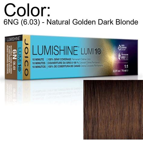 Lumishine Lumi10 Permanent Creme Color 6ng 603 Natural Golden D