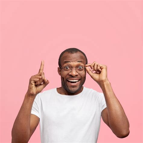 Free Photo Young Guy Wearing Round Glasses