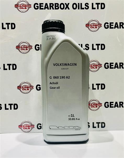 GENUINE AUDI VW SEAT SKODA FRONT AND REAR DIFFERENTIAL AXLE OIL ...