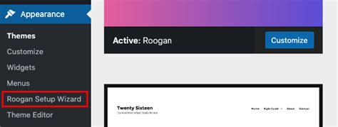 Demo Content Import Setup Wizard Roogan Wordpress Theme Documentation Meks