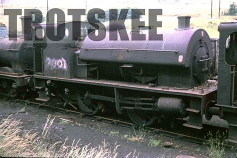 35mm Slide Br British Railways Steam Loco 47001 Class 0f Canklow 1966