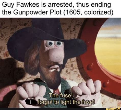 Guy Fawkes Is Arrested Thus Ending The Gunpowder Plot 1605 Colorized