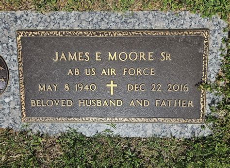 James E Moore Sr 1940 2016 Find A Grave Memorial