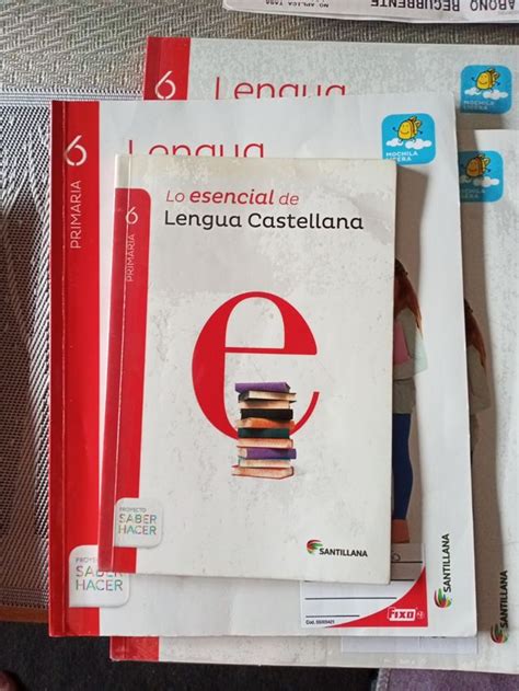 Lengua Castellana 6 Primaria Santillana Saber Hace De Segunda Mano Por