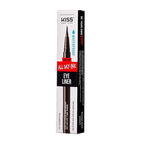 Kiss Ny All Day Ink Eyeliner Blackest Black Janets Closet