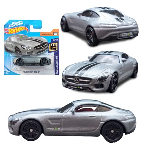 Carrinho Hot Wheels 15 Mercedes Benz AMG Fast Furious Velozes E
