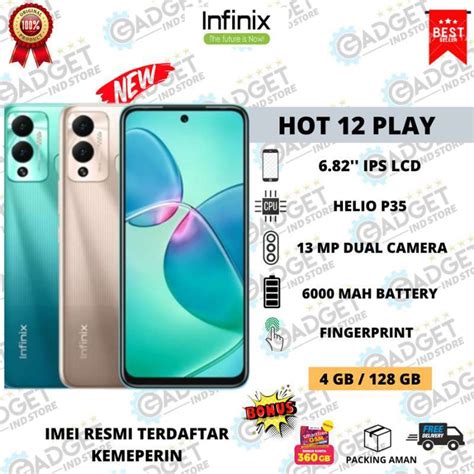 Jual Infinix Hot Play Gb Garansi Resmi Infinix Di Seller Gadget Ind Kota Tangerang