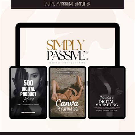 Simply Passive Digital Marketing Course Bundle With Mrr Digital Plr Empire
