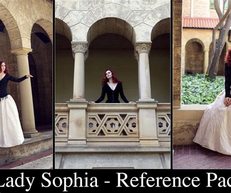 Artstation X118 Lady Sophia Model Reference Pack Resources